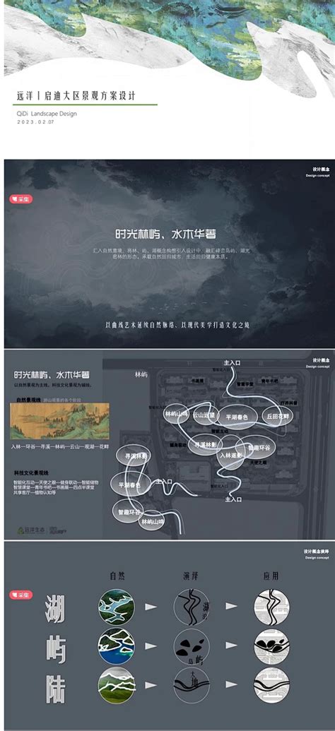 住宅大区景观方案投标文本案例店主推荐居住小区景观设计文本合集 花瓣网