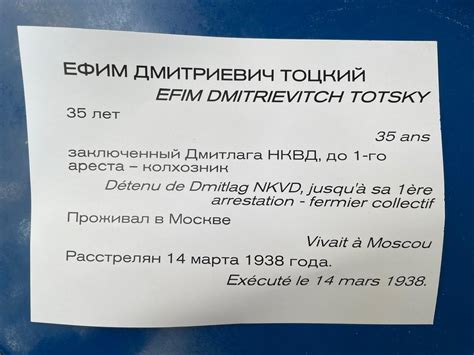 Парижская акция «Возвращение имен в память о жертвах сталинских репрессий фото