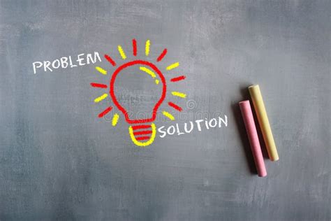 Concept Of Problem Solving Creativity Idea Or Innovation Stock Image