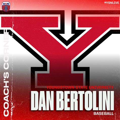Youngstown State Baseball Coachs Corner Ep 1 With Dan Bertolini