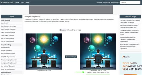 Image Compressor Solution Toolkit