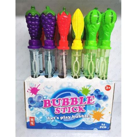 Bubble Fruit Stick Bubble Stick Party Favors 1 2 X 14 7 X 1 2 Inches