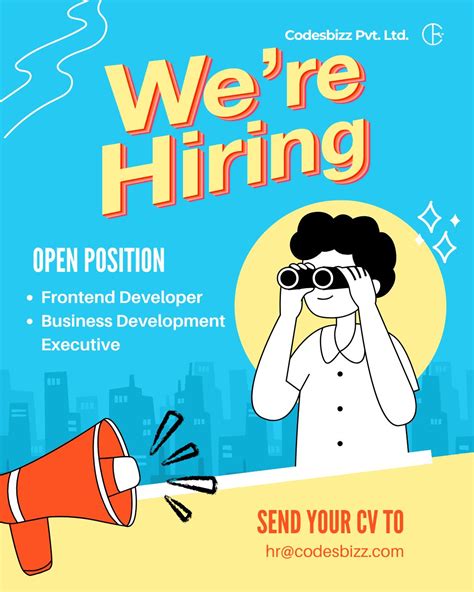 Hiring Careeropportunities Joinus Codesbizz