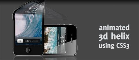 Breathtaking Animated Css3 Helix Using 3d Transforms