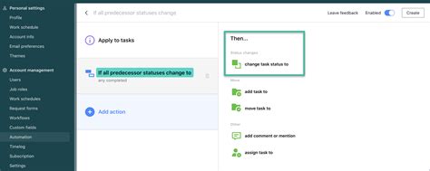 Status Not Planned Hide Dependent Tasks Until Initial Tasks Are Complete Wrike Help Center
