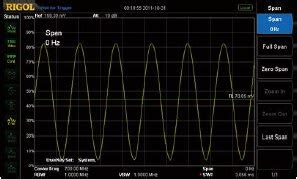 Rigol DSA815 TG Spectrum Analyzer 9kHz To 1 5GHz With Preamplifier And Tracking Generator