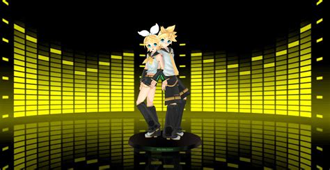 Mmd Rin And Len Pose Download By Vocalizer On Deviantart