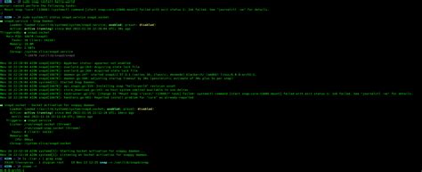 Mount Snap Core 13886 Systemctl Command [start Snap Core 13886 Mount] Snapd