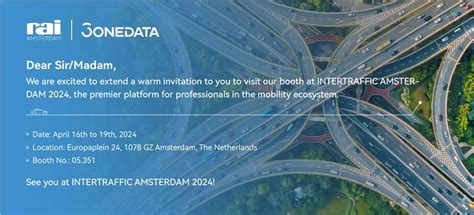 Navigating Future Cutting Edge Communication Solutions Intertraffic Amsterdam 2024