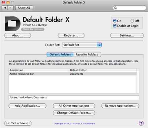 Default Folder X 513 Free Download Software Reviews Downloads News Free Trials Freeware
