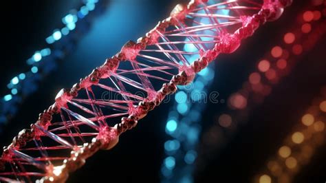 Set Of Dna Genome Structure Isolated On White Background Stock Illustration Illustration Of
