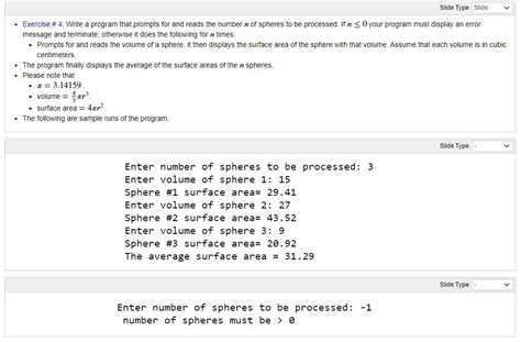 Solved Slide Type Slide • Exercise 4 Write A Program