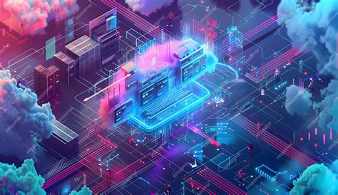 Cloud Computing Illustration Cloudnative Data Cloud Cloud Tech Cloud