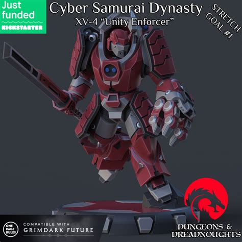 3d Printable Xv 4 Unity Enforcer Pattern Exterminator Squad By Dungeons And Dreadnoughts