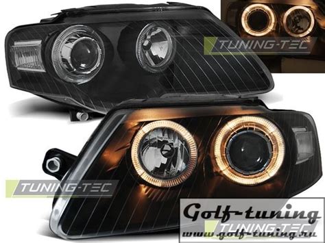 VW Passat B6 Фары Angel eyes Tuning-tec LPVWC6 – купить в Москве