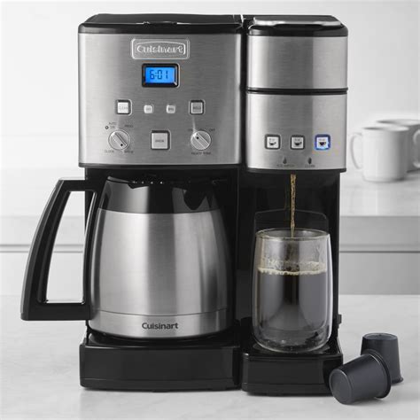 Coffee Maker With Thermal Carafe And Single Serve