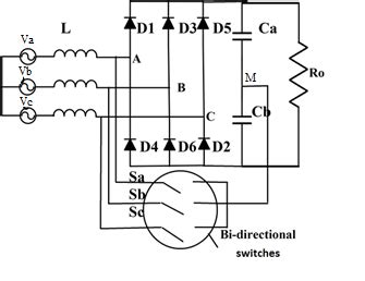 The Converter With Bi Directional Switches Download Scientific Diagram