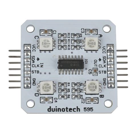 Arduino Compatible 4 X 5050 Rgb Led Module Jaycar Australia