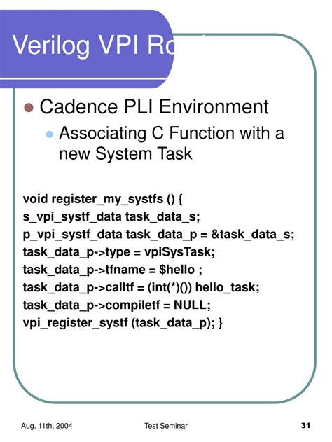 Ppt Programming Language Interface Pli Powerpoint Presentation