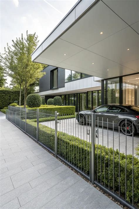 18 Stylish Carport Fence Ideas For Your Home