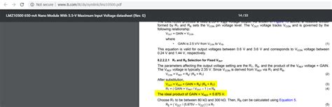 Webench® Toolslmz10500 Vout Tolerance Simulation Hardware And System Design Tools Forum