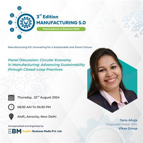 Tanu S Ahuja On Linkedin Glad To Be A Part Of The Panel On Circular Economy Naveen Ahlawat…