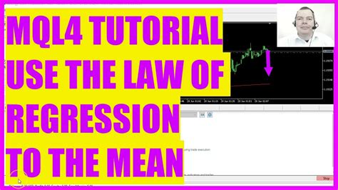Mql4 Tutorial English Use The Law Of Regression To The Mean Youtube