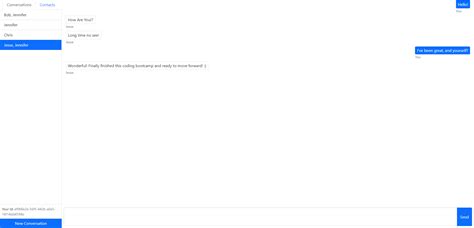 Github Loganhildreact Messenger A Messenger Application Using React