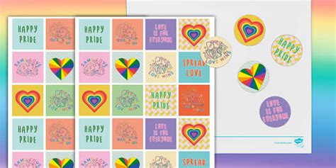 Pride Month Reward Stickers Teacher Made Twinkl