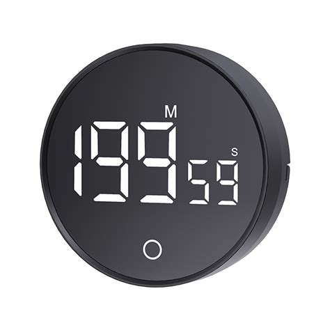 Rotating Digital Kitchen Timers Visual Timers Large Led Display Magnetic Countdown Countup
