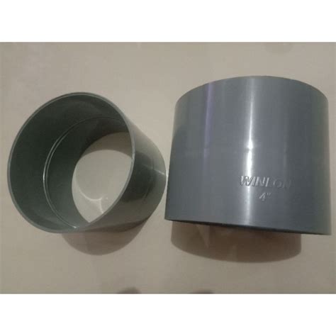 Jual Sambungan Pipa Lurus PVC Socket Inch Winlon Shopee Indonesia