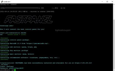 How To Install FASTPANEL On Linux Servers Top Host Coupon