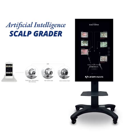 Skin And Hair Analysis Machine For Experts Trichologists And