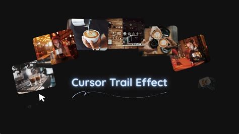 Gsap Cursor Animation With Image Trail Effect Html Css Javascript Gsap Youtube