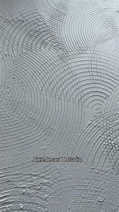 [Видео] «Простой инструмент для декора 👨🏻‍🎨 Стена отделка Декор Отделочные работы