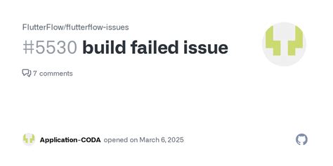 Build Failed Issue · Issue 5530 · Flutterflowflutterflow Issues · Github