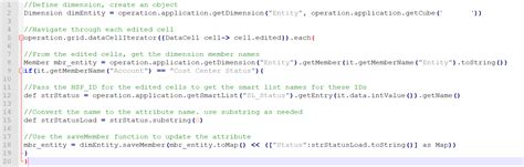 Groovy Lab Updating Attribute Via Smart List Groovy Time The Epm Lab