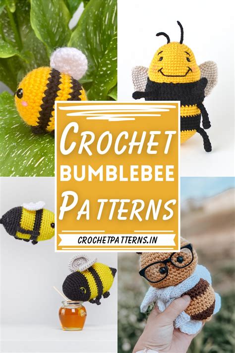 Unique And Cute Crochet Bumblebee Patterns
