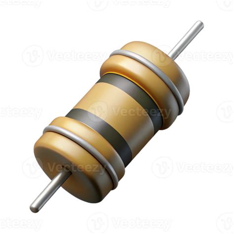 Magnificent Classic Electronic Textile Resistor Detail Isolated High
