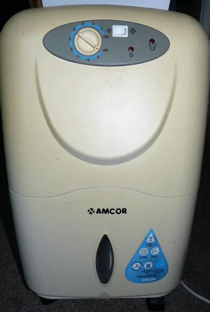 Amcor Dehumidifier Model Qt120 12 Litres Per Day Up To A 3 Bedroom Home Please R £0 99 Picclick Uk