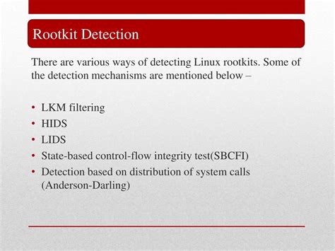Ppt Linux Kernel Rootkits Powerpoint Presentation Free Download Id
