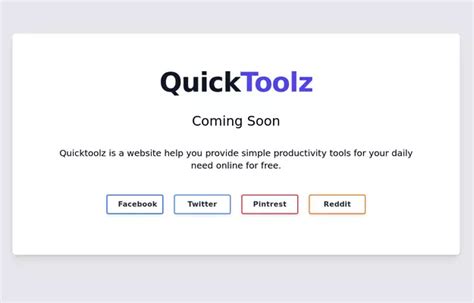 animated coming soon page 3 tailwind css example