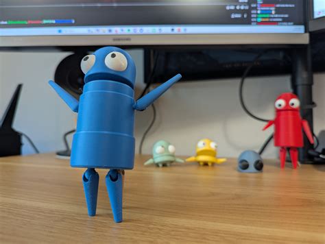 🤖 Posable Repo Robot・ 3d File For 3d Printing・cults