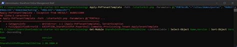 exception while invoking endpoint · issue 410 · pnp sp starter kit