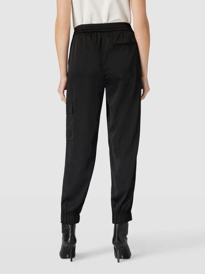 Opus Broek Van Viscosemix Model Mija In Zwart Online Kopen Pandc