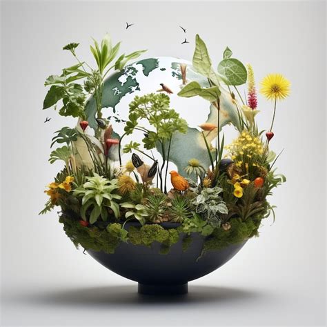 Premium Ai Image World Plant Power