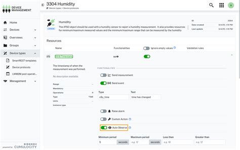 LWM2M Cumulocity Documentation