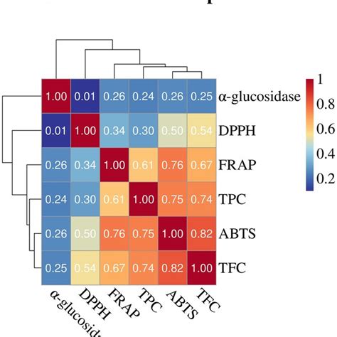 Results Of Correlation Analyses The Pearson Coefficient R Is Given Download Scientific
