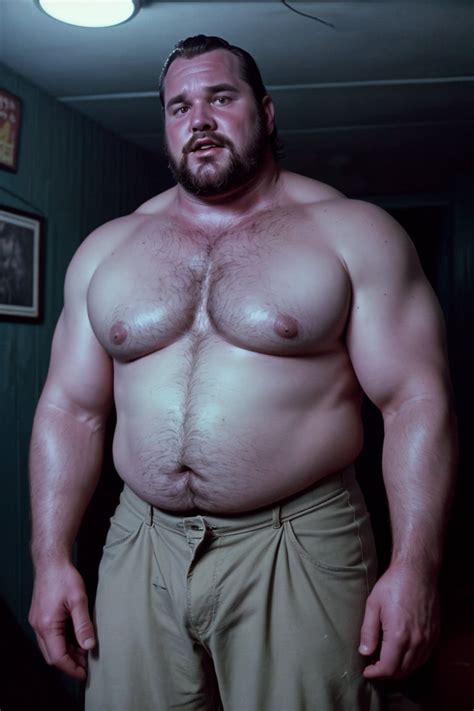 Analog Style A Stocky Man Fro Image Created By Tensorart