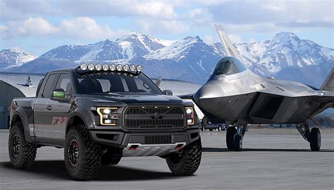 This Jet Fighter Inspired Ford F 22 Raptor Will Help You Live Out Your